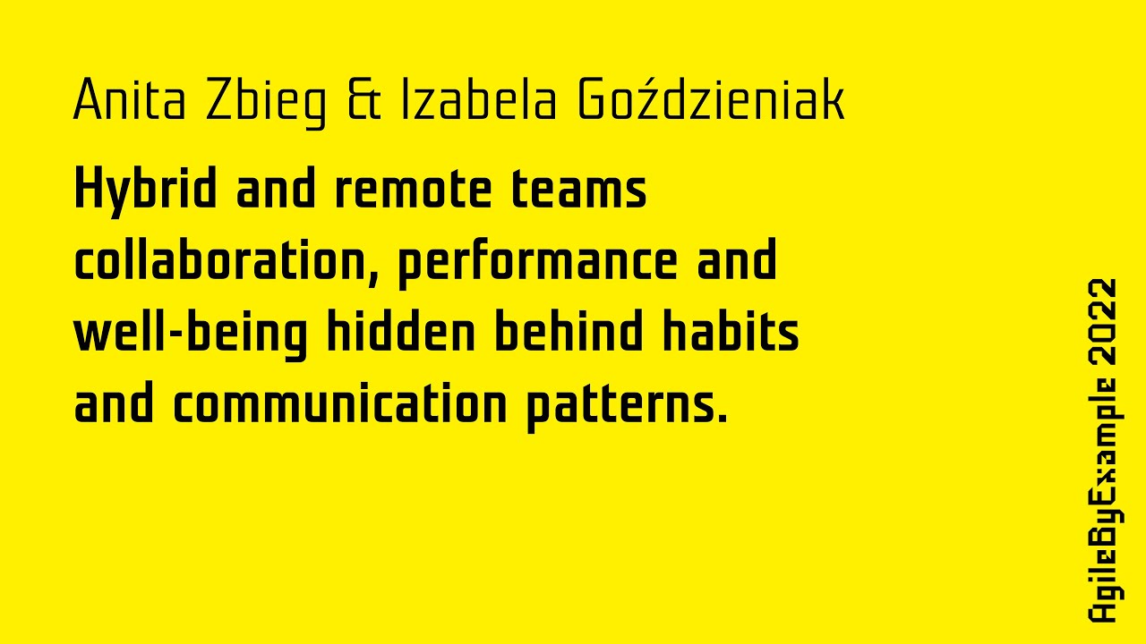 Hybrid and Remote Project Teams Collaboration